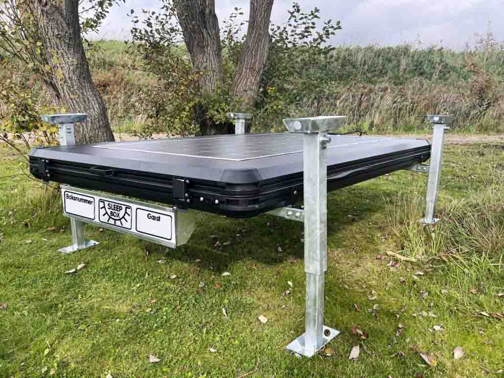 Schlafbox für 2 Personen - Ausrüstungsverleih | Godik.dk